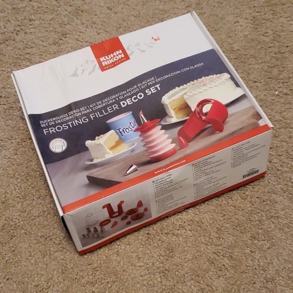 Kuhn Rikon | Kitchen | Kuhn Ripon Frosting Filler Deco Set | Poshmark